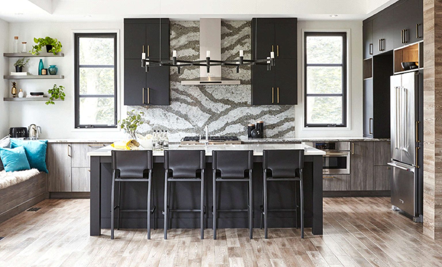 7 Festive Stone Kitchen Design Ideas to Get You Holiday Ready | True ...